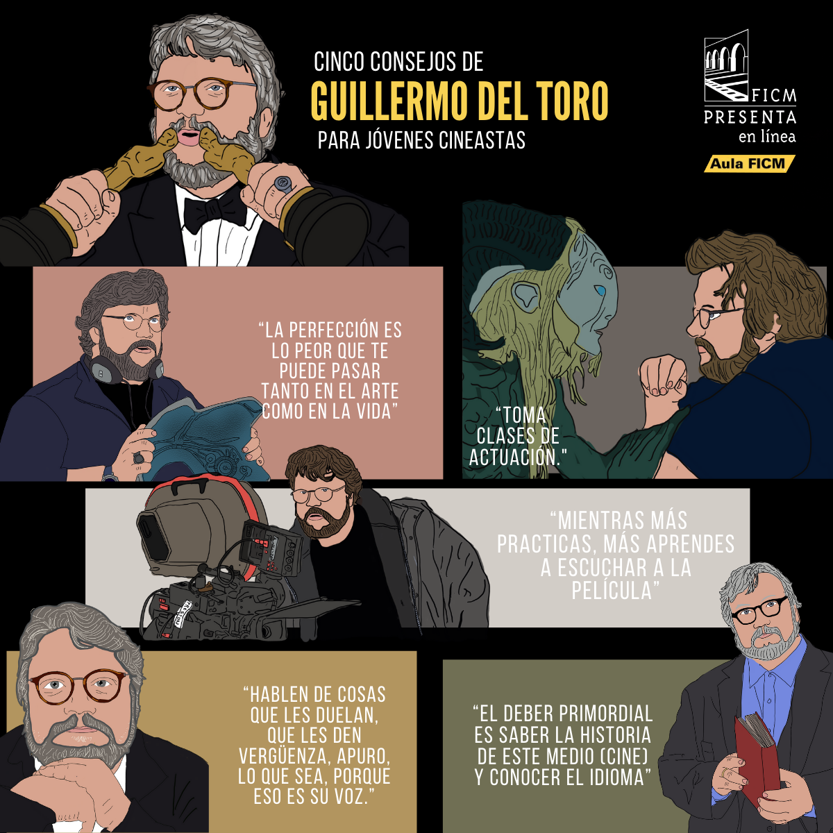 Lecciones de cine y sencillez con Guillermo del Toro | Morelia Film ...
